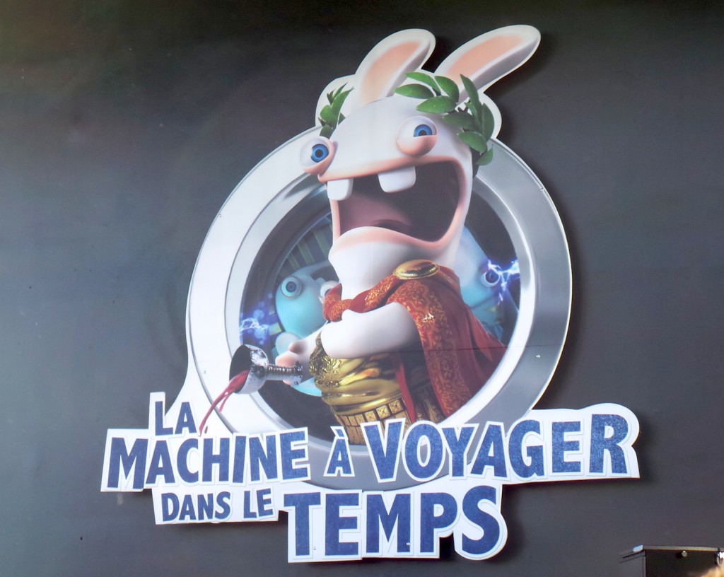 Nouvelle attraction 2014 Futuroscope : les lapins crétins