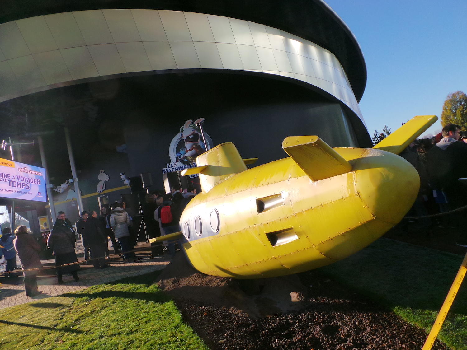 Nouvelle attraction 2014 Futuroscope : les lapins crétins