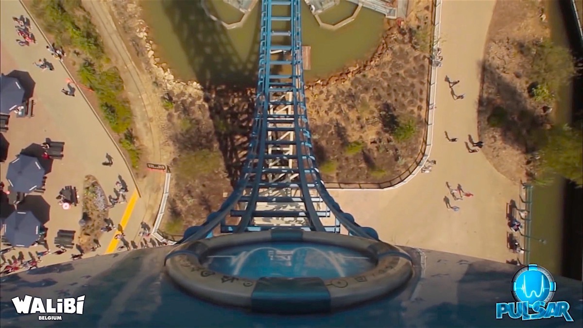 Voici Pulsar, la nouvelle attraction à sensation de Walibi Belgique ...