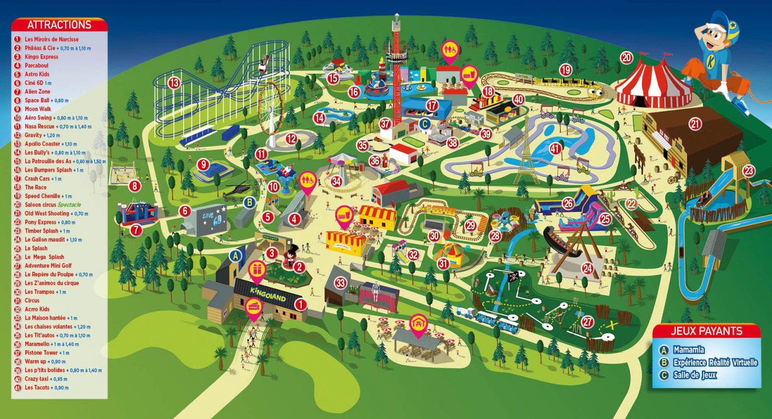 Kingoland : Billets & Promos, Attractions, Météo, Adresse, Vidéos ...