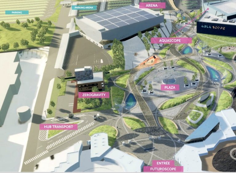 L’Hôtel Station Cosmos bientôt en orbite au Futuroscope